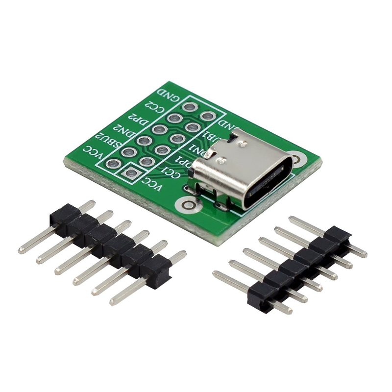 TYPE-C USB to Pin Header DIP Female Type B Adapter Board ...